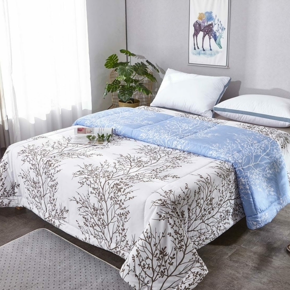 Bedding | Summer Comforter Tree Branch Design | Poshmark